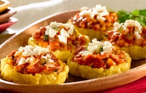 Sopecitos de pollo y chorizo