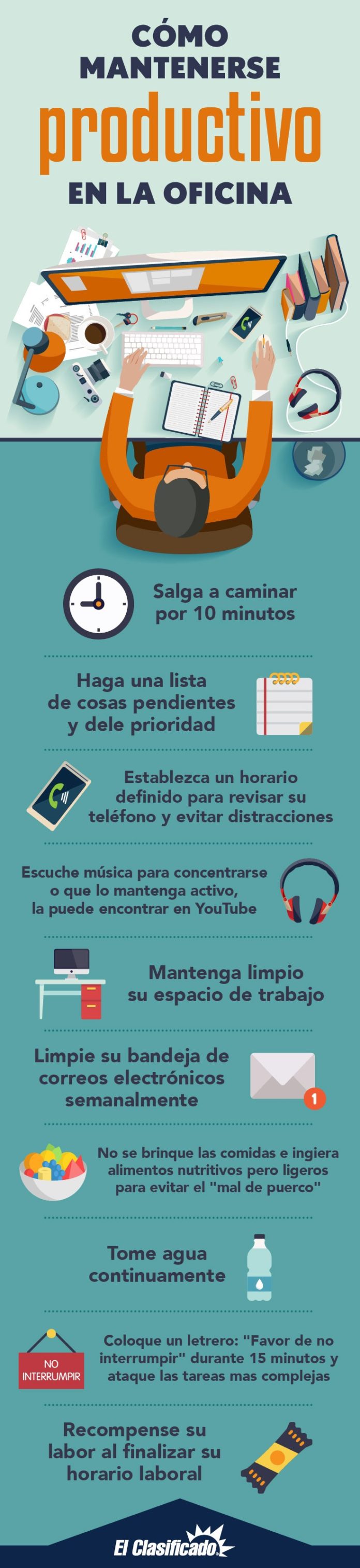 4 trucos para ser más productivo en el trabajo